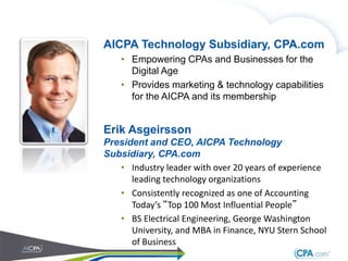 Aicpa cpa.com world bank technology presentation | PPT
