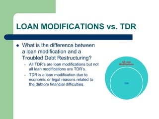 Accounting for Troubled Debt Restructurings | PDF