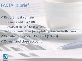 AICPA annual congress presentation | PPT