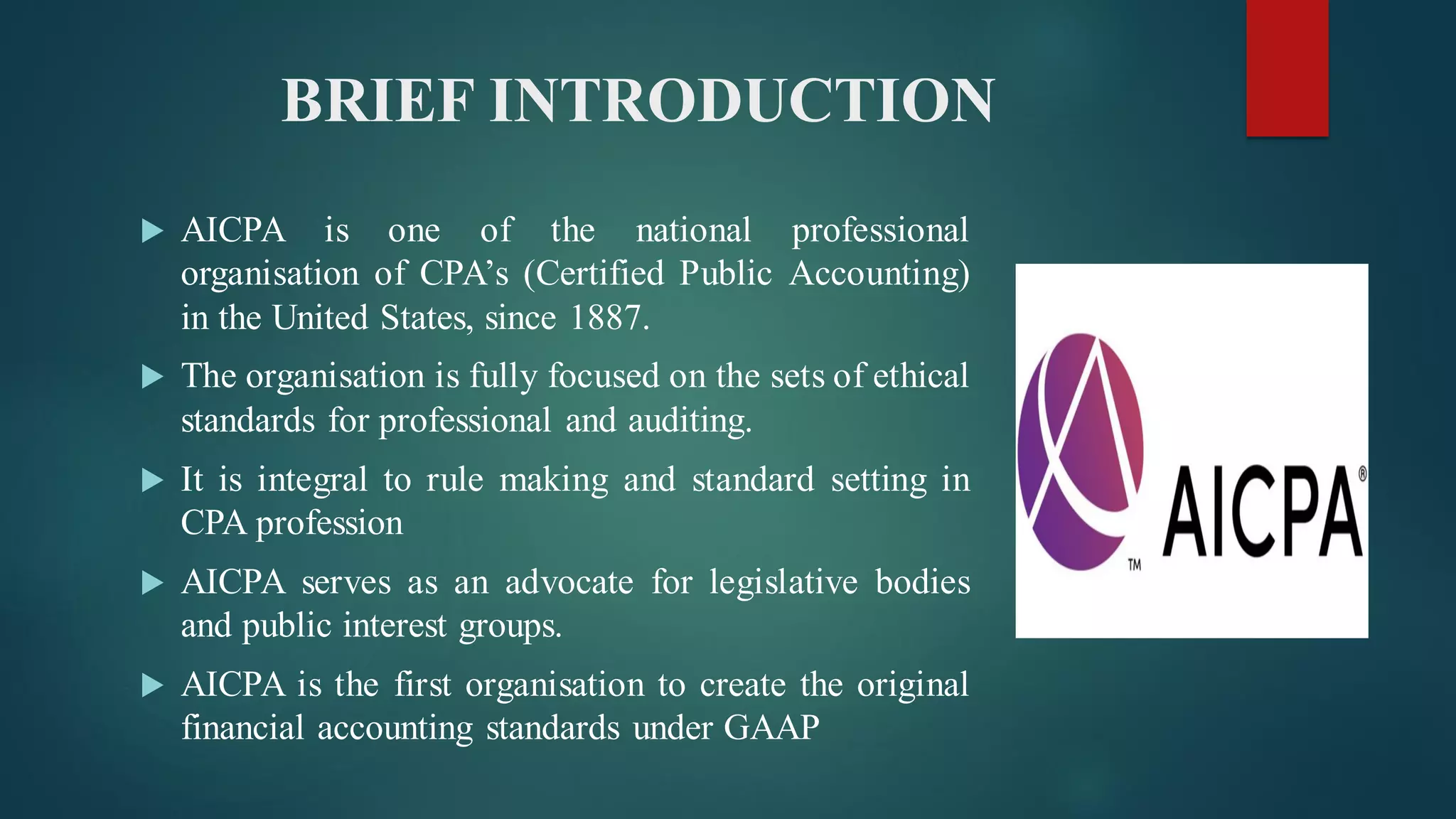 Aicpa ppt | PDF