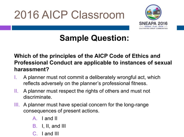 Aicp exam prep | PPT