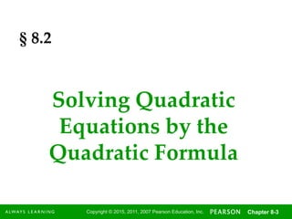 Quadratic equation ppt class 10 interactive | PDF