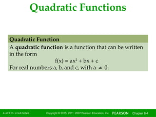 Quadratic _function g9 ppt. Presentation | PPT