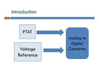 Low Voltage Temperature Sensor Front End | PDF
