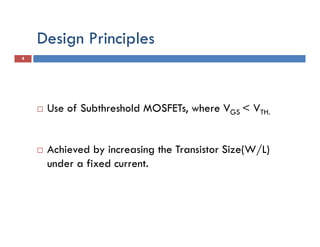 Low Voltage Temperature Sensor Front End | PDF