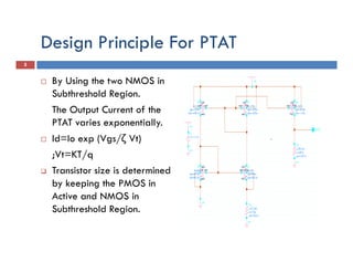 Low Voltage Temperature Sensor Front End | PDF