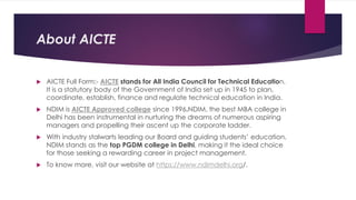 AICTE | PDF