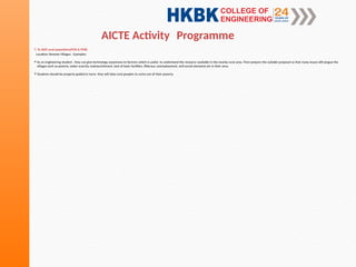 AICTE-ACTIVITY. for engineering students to complete their course ...