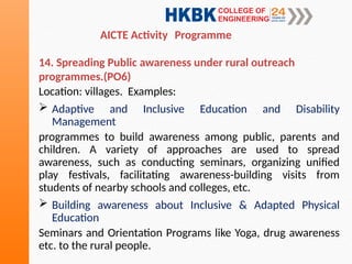 AICTE-ACTIVITY. for engineering students to complete their course curicullum | PPTX