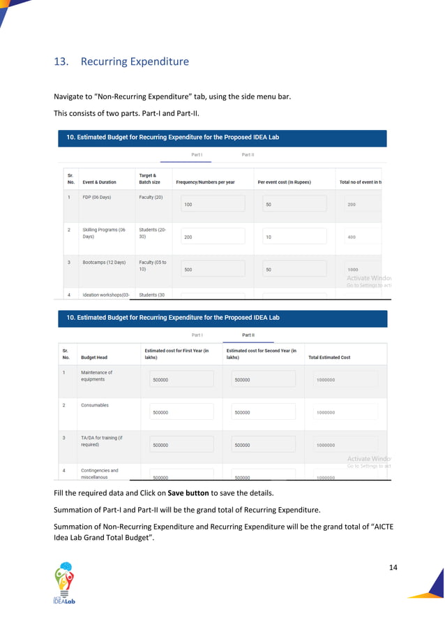 IDEA LAB User Manual.pdf | Resume Writing and Advice | Job Search