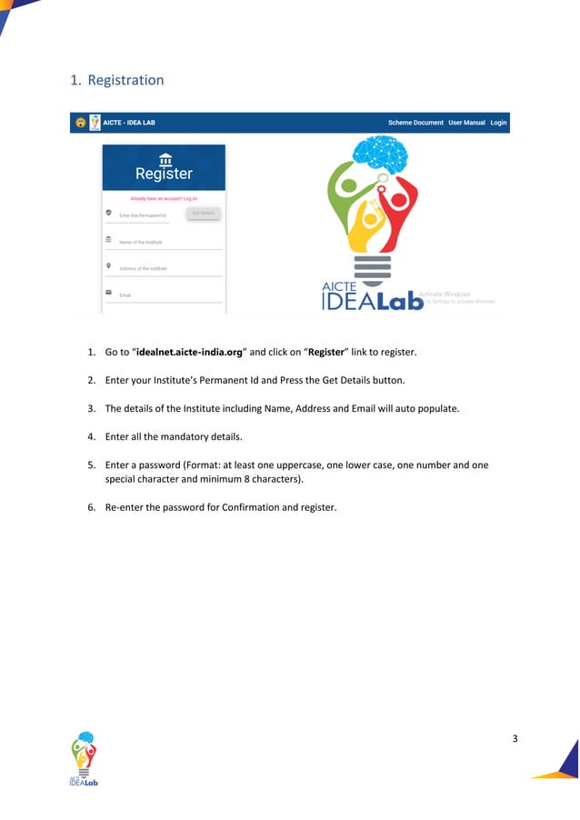 IDEA LAB User Manual.pdf | Resume Writing and Advice | Job Search