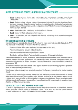 Aicte internship policy | PDF