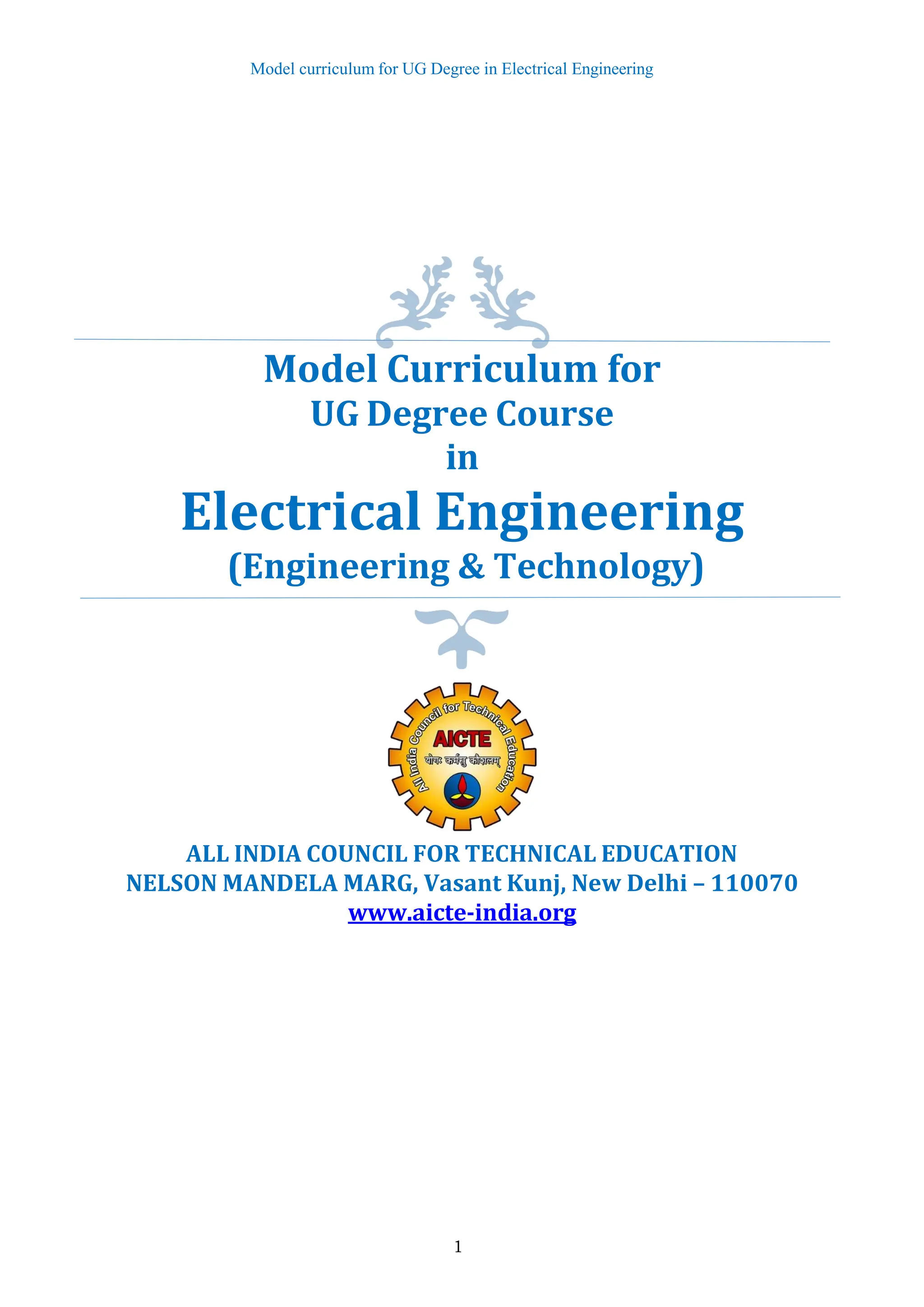 AICTE Model Curriculum_ELECTRICAL Engg Final-Updated.pdf