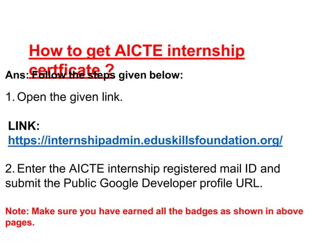 AICTE Virtual Internship.pptx On internship | PPTX | Computing ...