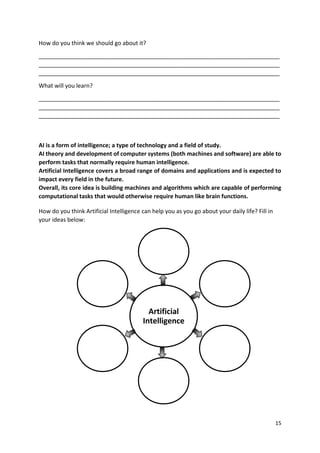 AI handbook cbse - basics of Artificial intelligence | PDF