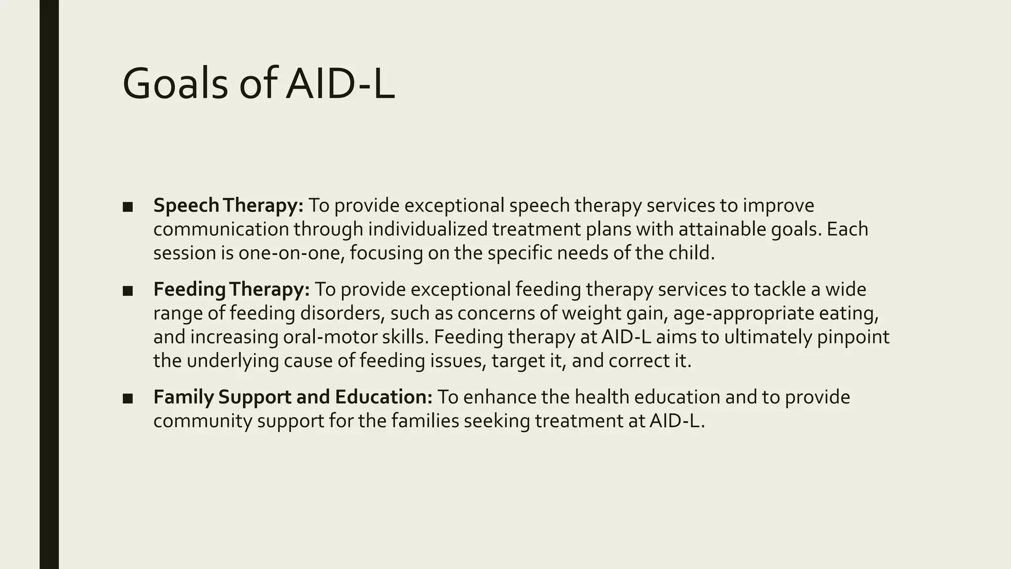 AID-L Internship Powerpoint ppt | PPT