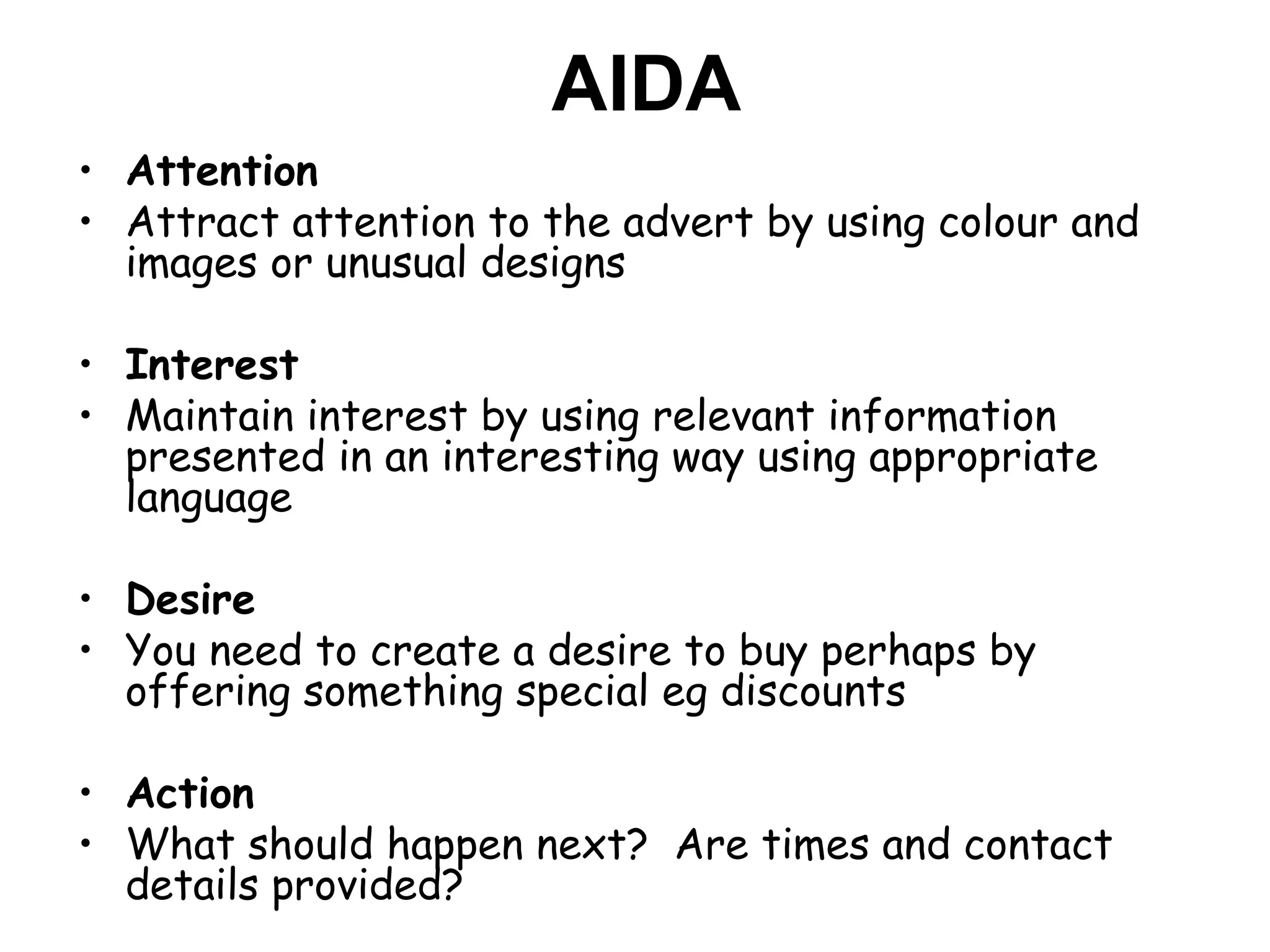 Aida Help | PPT | Marketing and Advertising | Business