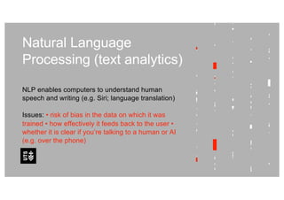 AI/Data Analytics (AIDA): Key concepts, examples & risks | PPT