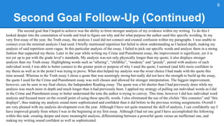 Aidan Barry's 11H English Writing Portfolio | PPTX