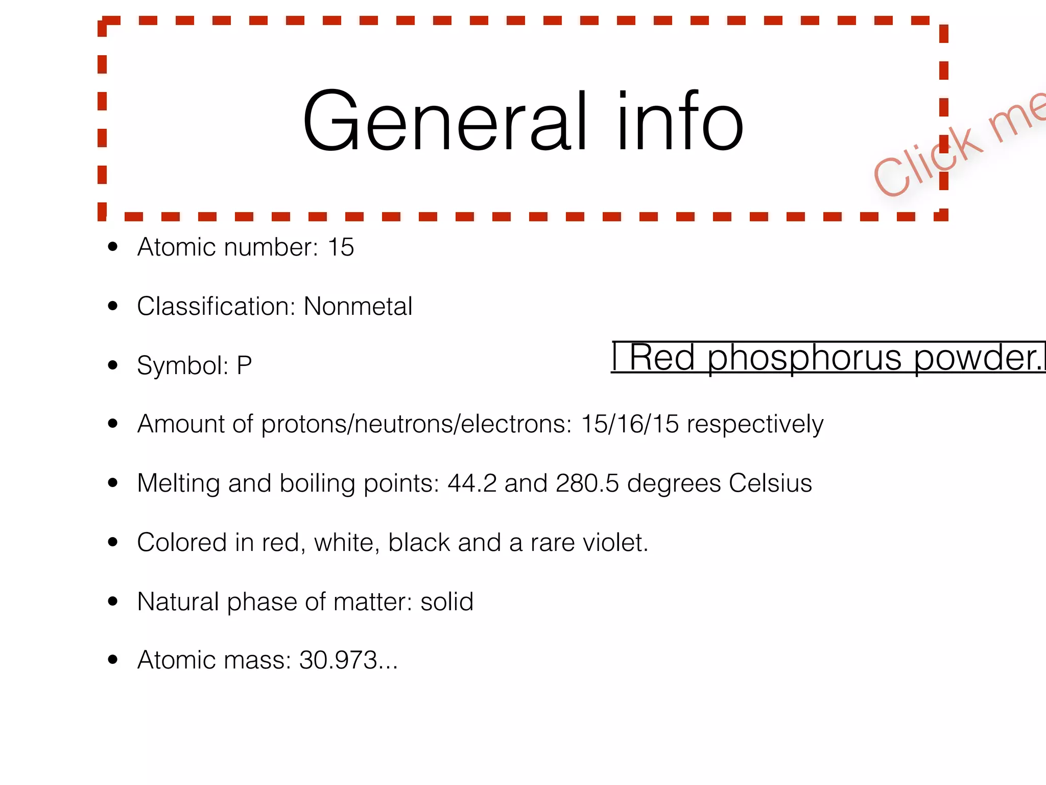 P Phosphorus | KEY