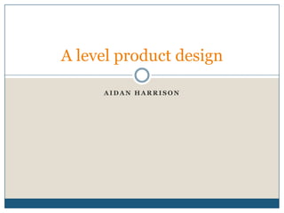 Aidan Harrison latest version | PPT