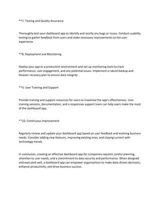 Ai Dashboard Builder Pdf