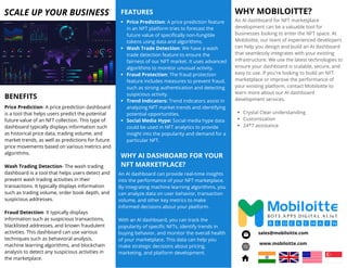 AI Dashboard For Your NFT Marketplace Solutions | PPT