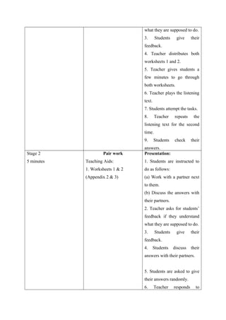 listening activity | PDF