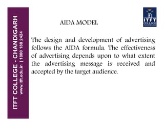 ITFT Media- AIDA Theory of advertising ppt [read only] | PDF