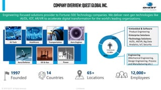 AIDC NY: Applications of Intel AI by QuEST Global - 09.19.2019