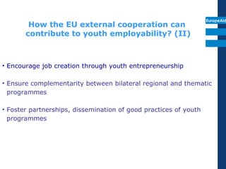 Aidco Promoting Social inclusion and combating poverty in the ENP ...