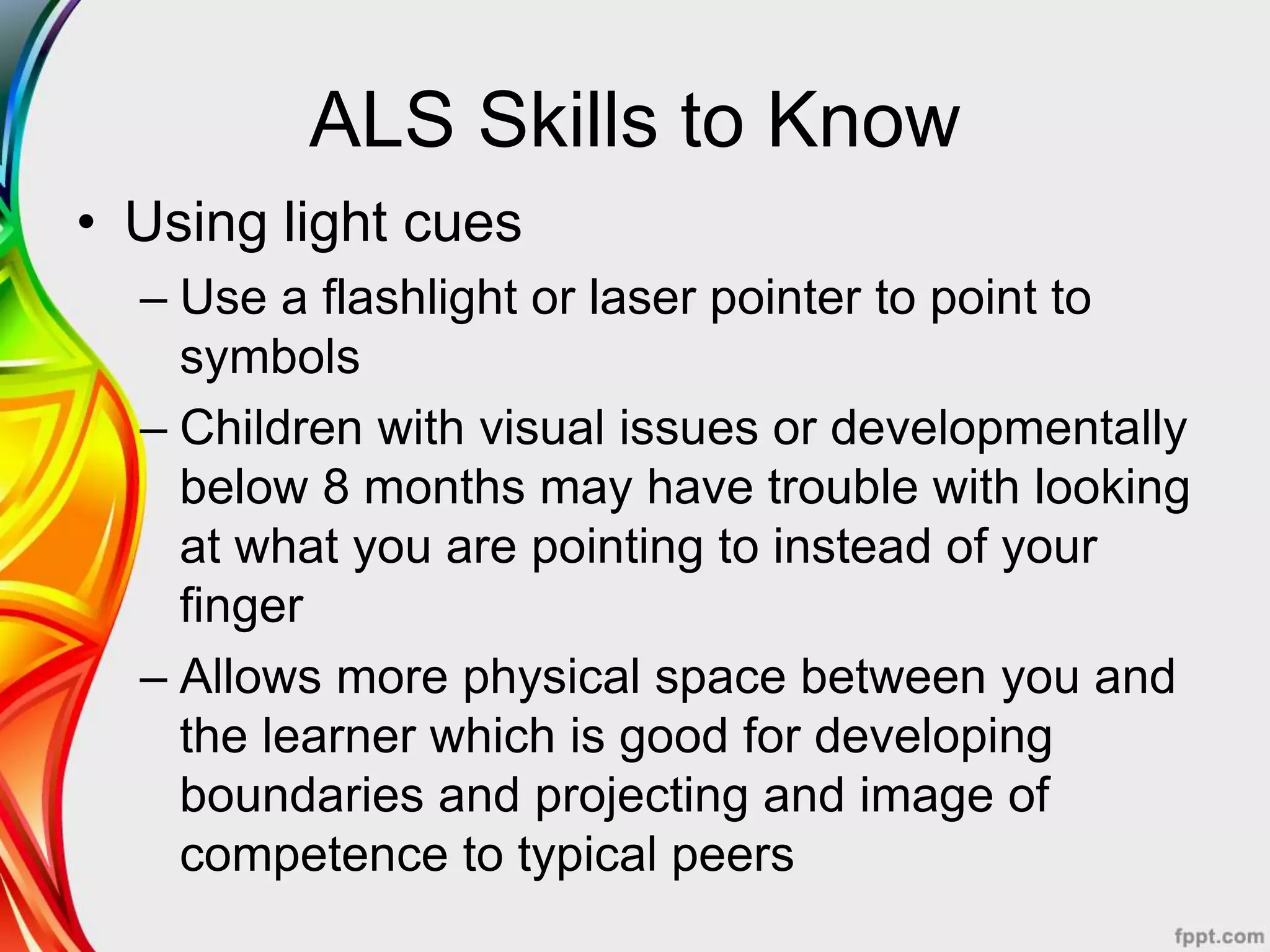 Aided language stimulation | PPTX