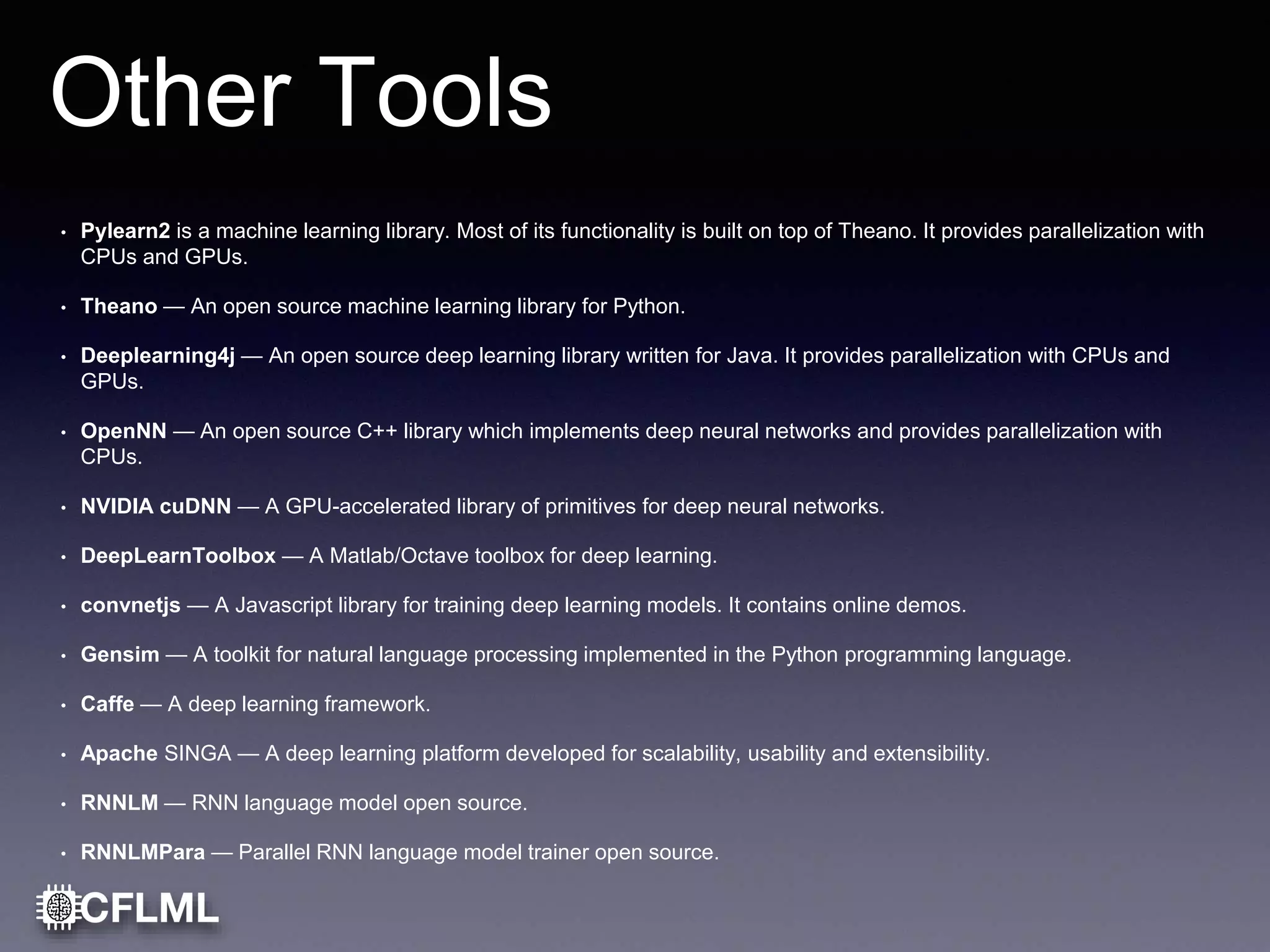 AI Deep Learning - CF Machine Learning | PPTX | Artificial Intelligence | Technology & Computing