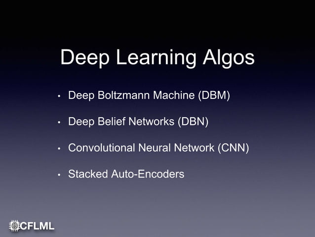 AI Deep Learning - CF Machine Learning | PPTX | Artificial Intelligence | Technology & Computing