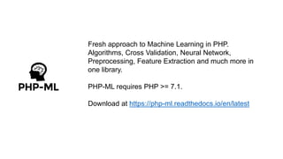 Materi Seminar: Artificial Intelligence dengan PHP | PPT