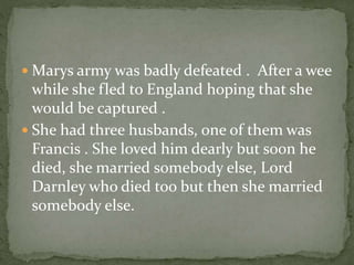 mary queen of scots | PPT