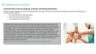 AIDET MODEL IN HEALTHCARE COMMUNICATION 2 | PPTX
