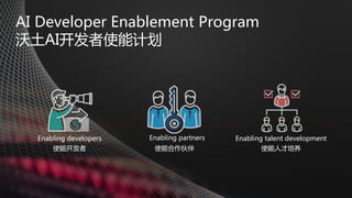 Enabling AI Developers | PPT