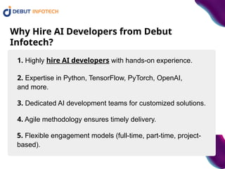 AI Development Company | Hire AI Developers | PPT