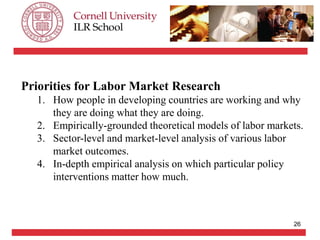Labor Market Core Course 2013: Aid, Growth, and Jobs | PPT