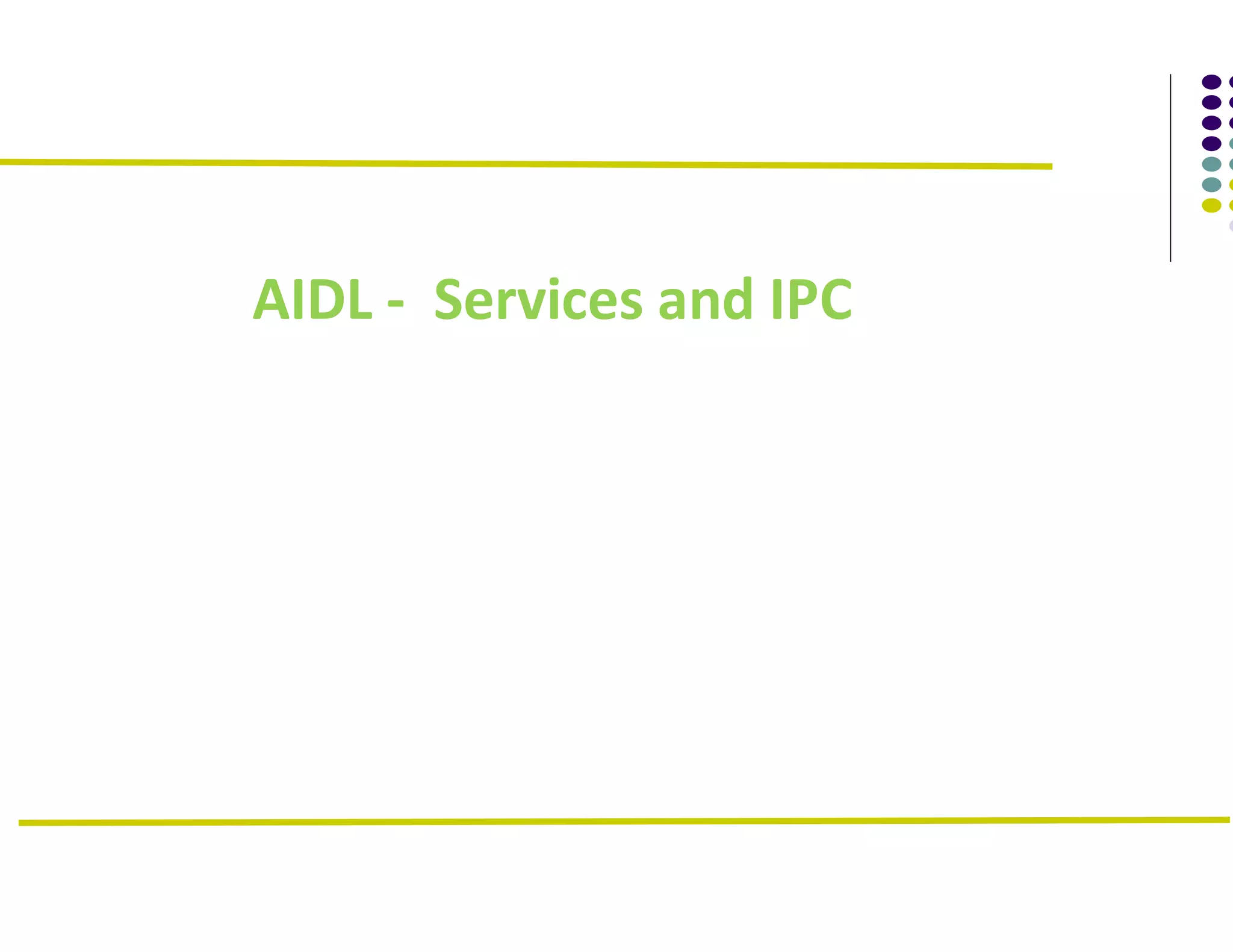 AIDL - Android Interface Definition Language | PDF