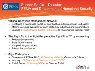 Aidmatrix Statement Of Capabilities General | PPT