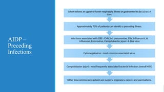 AIDP (acute inflammatory demyelinating paraplegia | PPTX