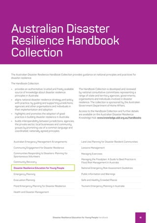 Disaster Resilience Education for Young People Handbook | PDF