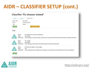 Artificial Intelligence for Disaster Response | PPTX