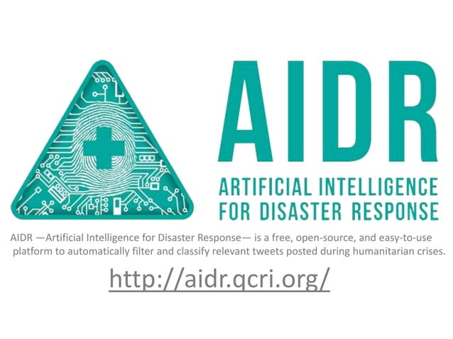 Artificial Intelligence for Disaster Response | PPTX