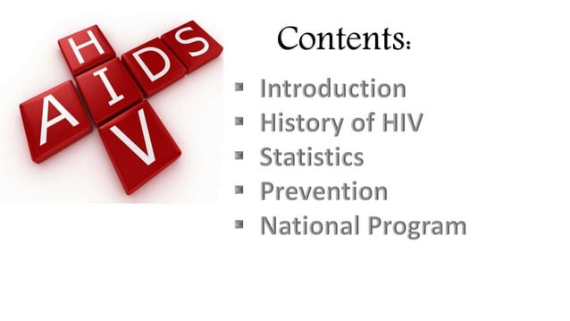 History of HIV/AIDS | PPTX | Infectious Diseases | Diseases and Conditions