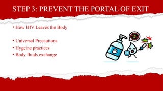 Breaking the infection chain of HIV/AIDS | PPTX
