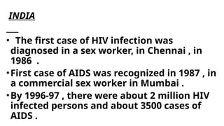 power point presentation on AIDS/HIV. causes | PPTX