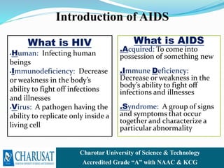 Aids an overview | PPTX | Infectious Diseases | Diseases and Conditions